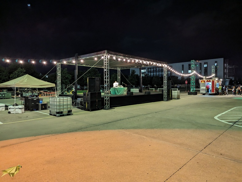 shade roof for college graduation party | In Depth Events Gallery