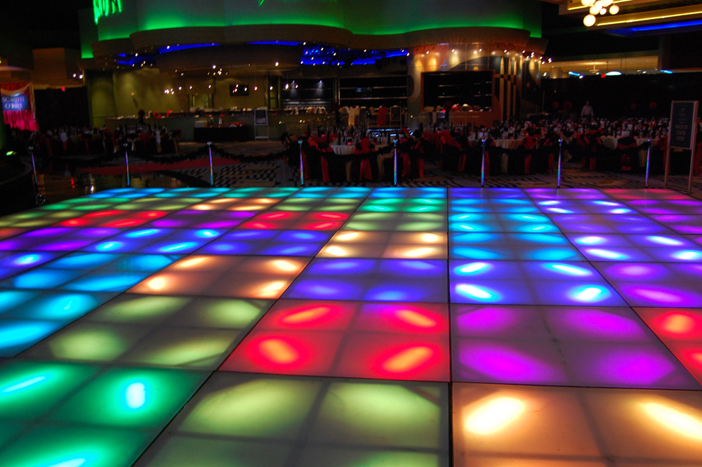 LED Party Floors - Photo and Video Gallery