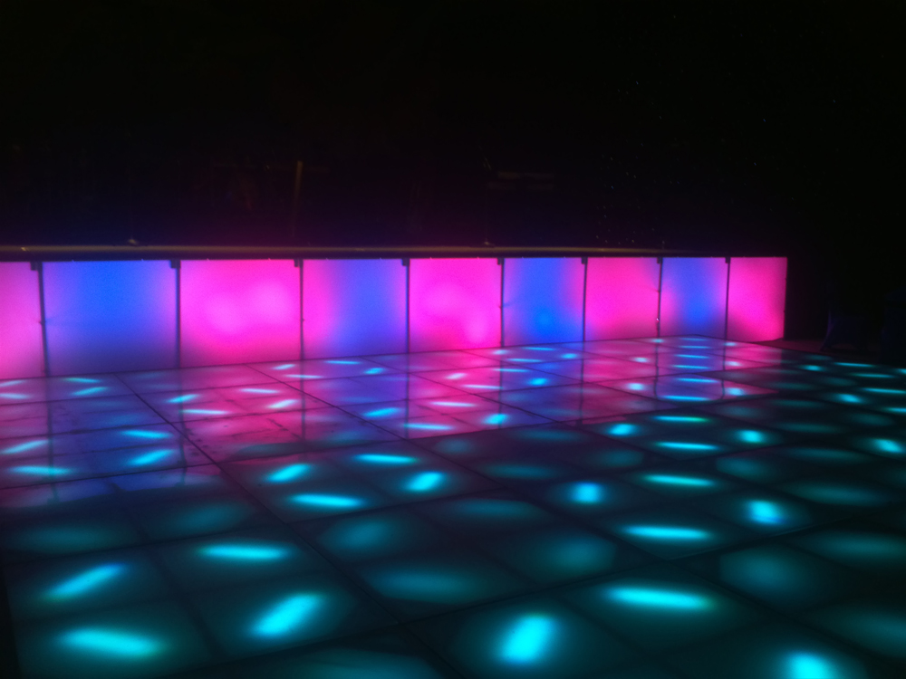 LED Party Floors - Photo and Video Gallery